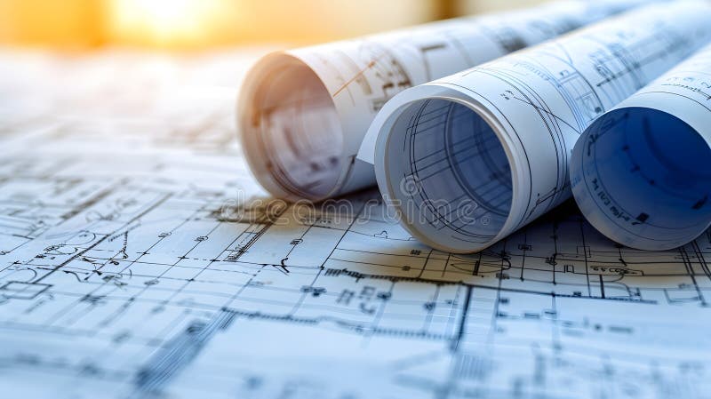 Architectural Blueprint: a Detailed Plan for a Residential Structure on ...