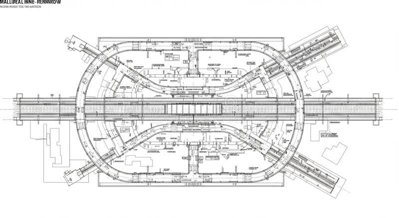 Symmetrical Oval Shaped Track Layout Stock Illustrations – 2 ...