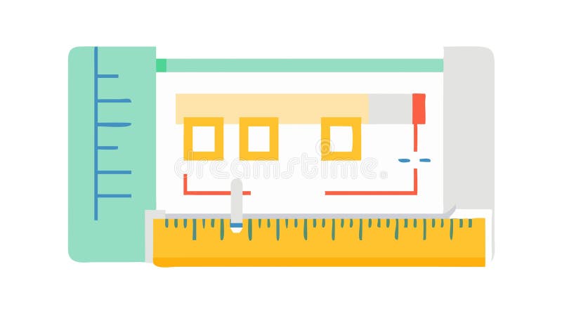 Architectural Blueprint Tools Icon Flat Design Planning. Vector Design ...
