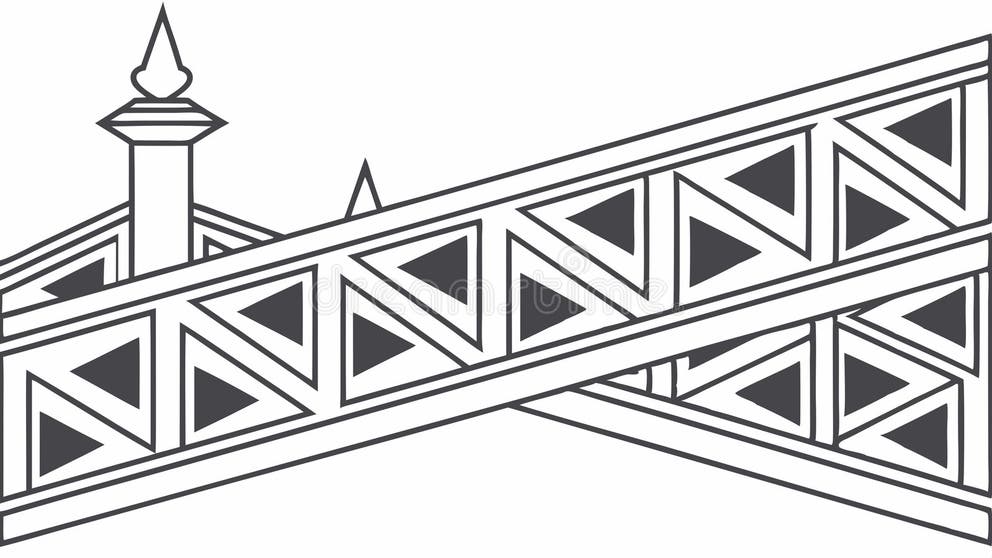 Architectural Bridge Structure, Symbolizing Connection and Engineering ...