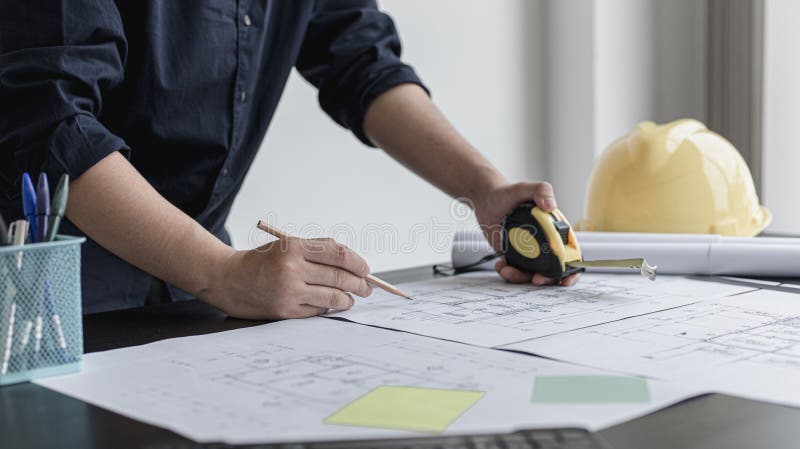 Architectural Building Design and Construction Plans with Blueprints ...