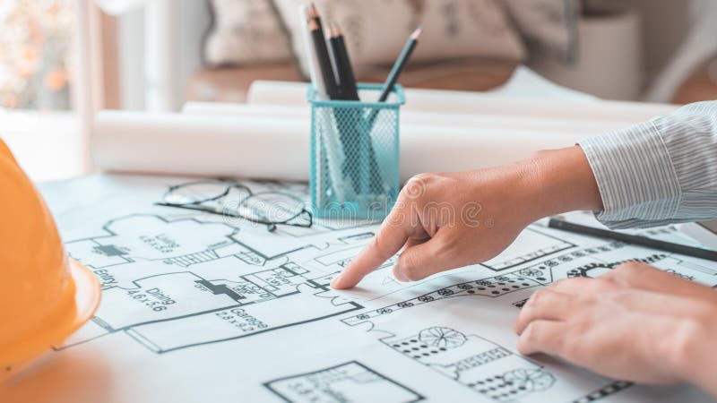 Architectural Building Design and Construction Plans with Blueprints ...