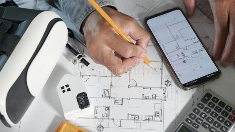 Architectural Building Design and Construction Plans with Blueprints ...