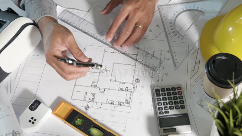 Architectural Building Design and Construction Plans with Blueprints ...