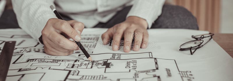 Architectural Building Design and Construction Plans with Blueprints ...