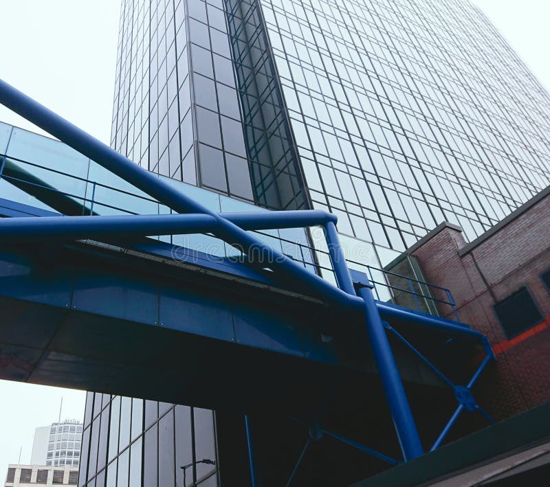 Architectural Building Design Outdoors Bridge Stock Image - Image of ...