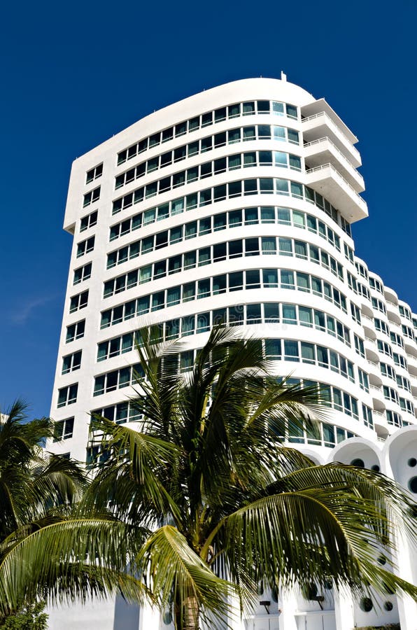 Architectural Building Miami Stock Image - Image of downtown, florida ...
