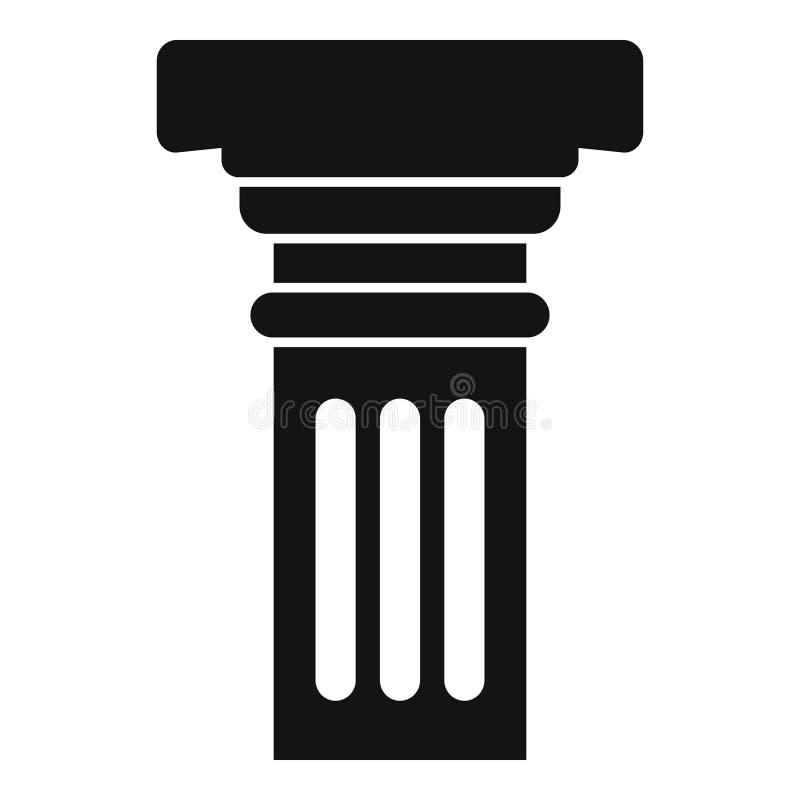 Architectural Column Holding Strong, Supporting Ancient Structure Stock ...