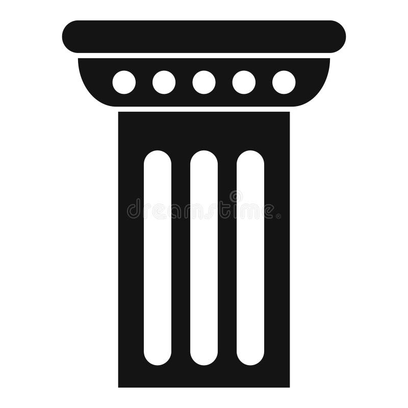 Architectural Column Holding Strong, a Symbol of Classical Strength and ...