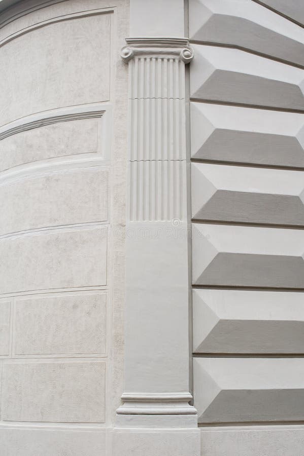 Architectural Columns on the Building Stock Photo - Image of house ...