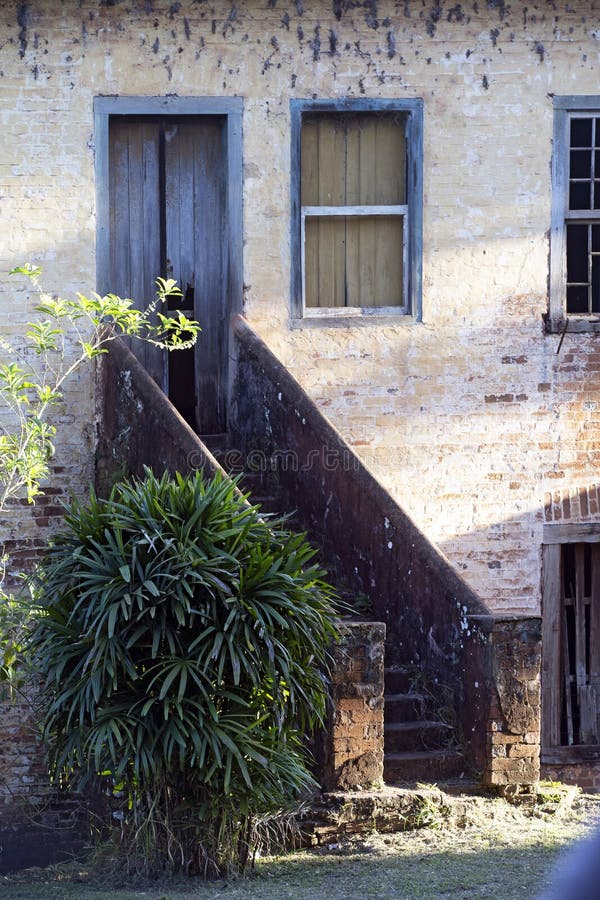 Architectural Complex of Apparent Brick, Early 20th Century, in Brazil ...