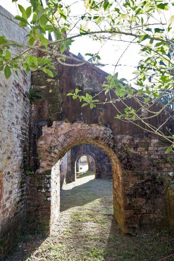 Architectural Complex of Apparent Brick, Early 20th Century, in Brazil ...