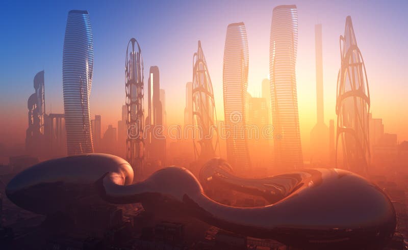 Architectural complex stock illustration. Illustration of estate ...