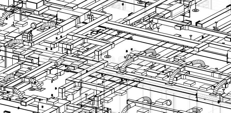 Architectural 3d Bim Stock Illustrations – 196 Architectural 3d Bim ...