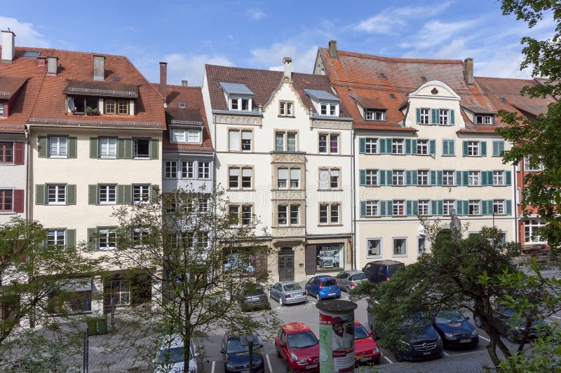 Architectural Delights in Ravensburg in Mid-May Editorial Image - Image ...