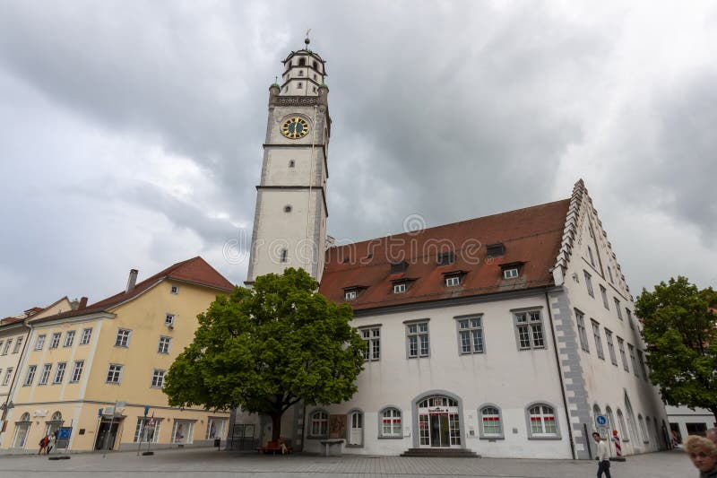 Architectural Delights in Ravensburg in Mid-May Editorial Image - Image ...
