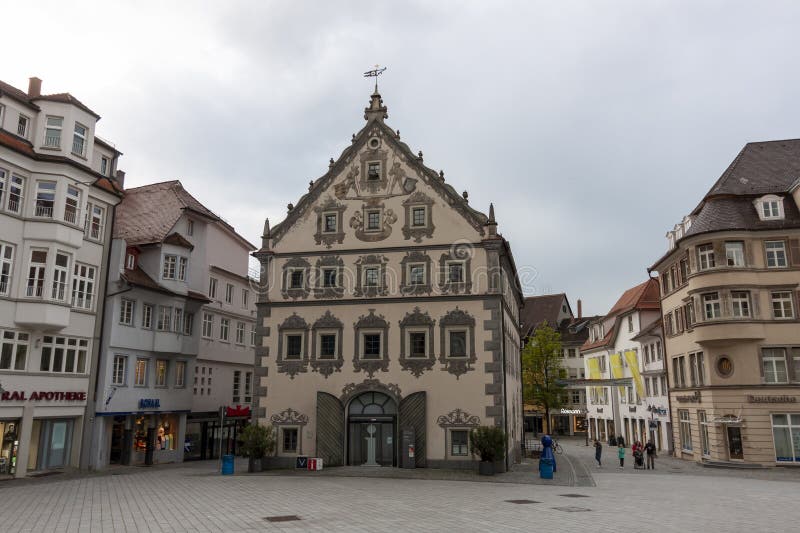 Architectural Delights in Ravensburg in Mid-May Editorial Photo - Image ...