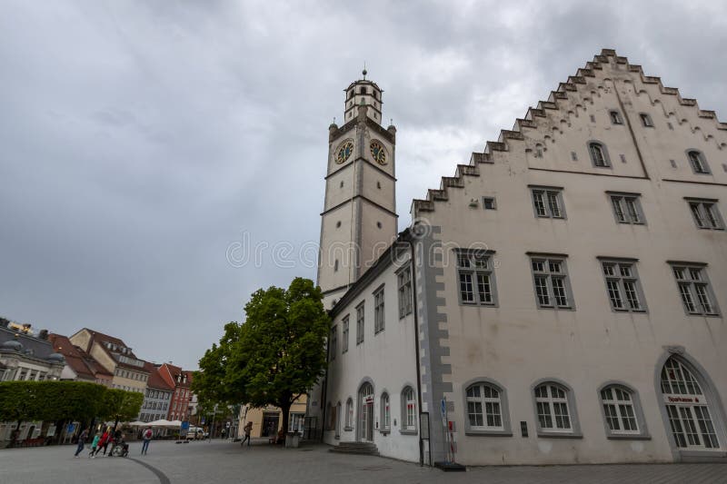 Architectural Delights in Ravensburg in Mid-May Editorial Stock Image ...