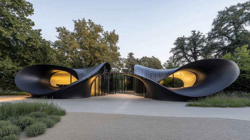 The Architectural Design of this Building is Characterized by Modern ...