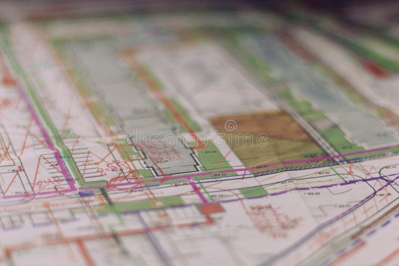 The Architectural Design. Construction Plans. Diagram, Drawings ...