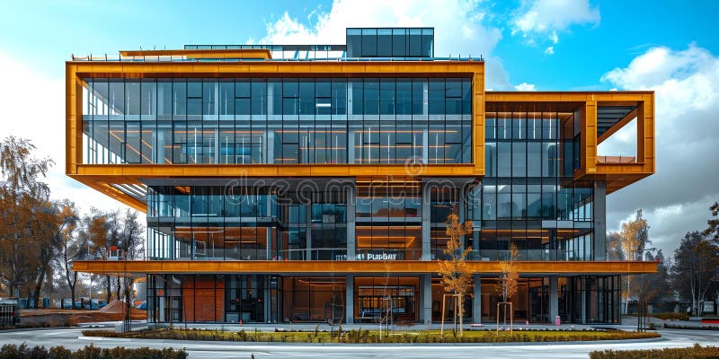 Architectural Design and Development of a Modern Urban Building Under ...