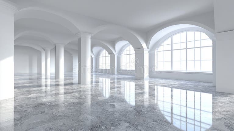 The Architectural Design of the Interior Space is Characterized by a ...