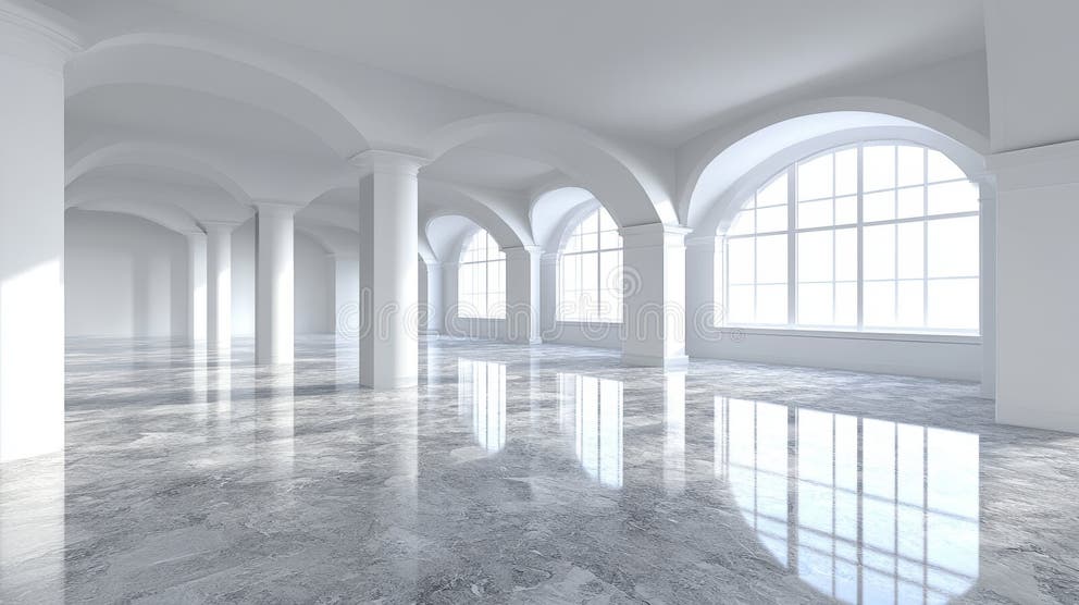 The Architectural Design of the Interior Space is Characterized by a ...