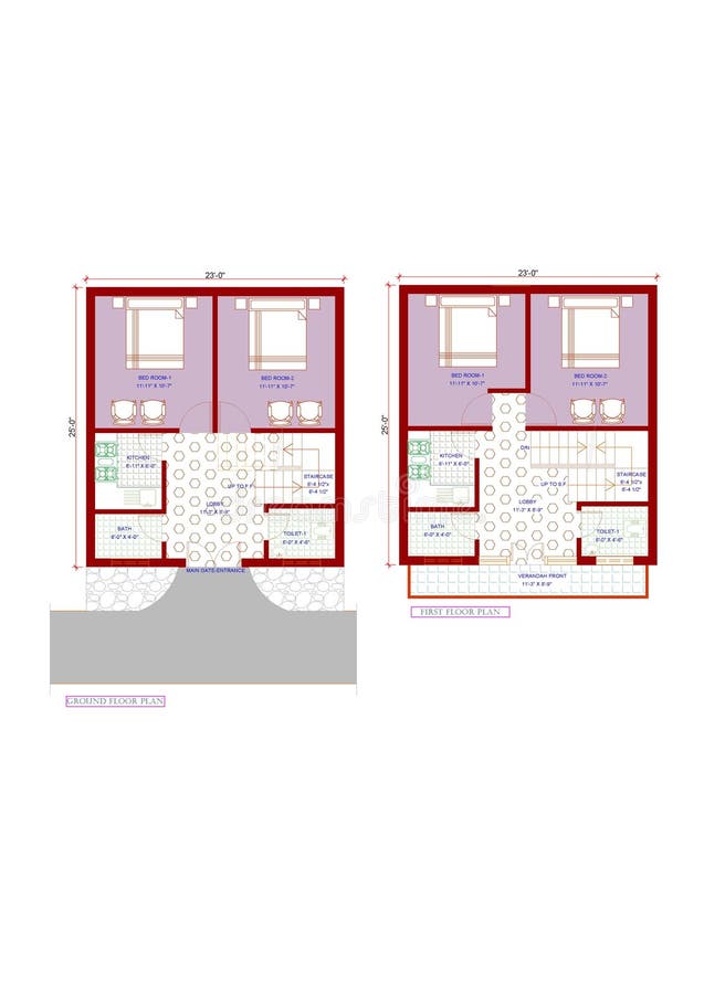 First floor stock illustration. Illustration of color, house - 793370