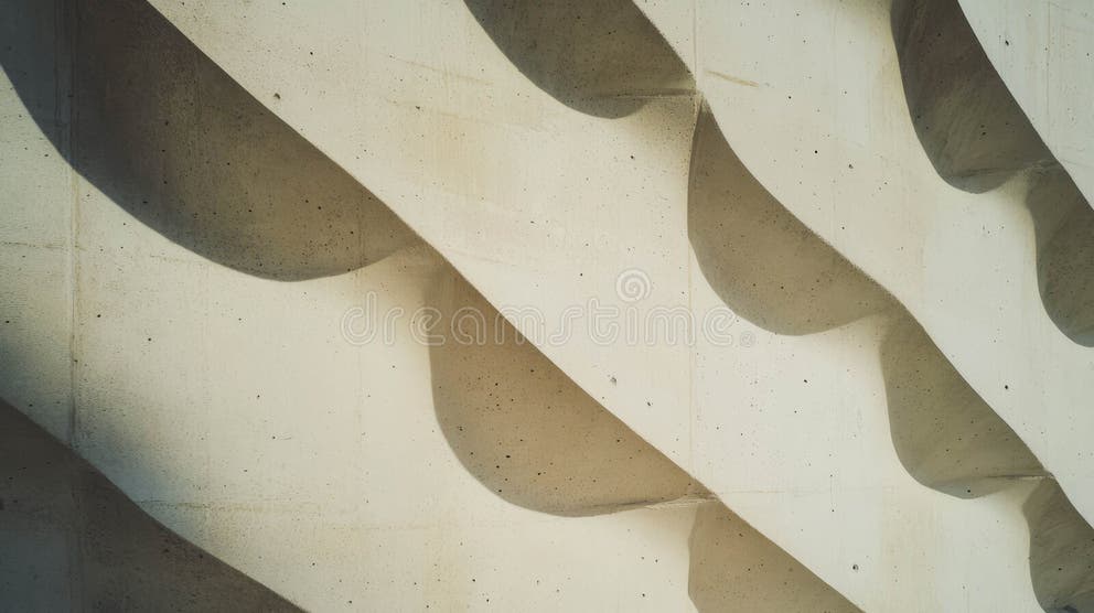 Architectural Design with Thick Geometric Wall Texture for Modern Decor ...