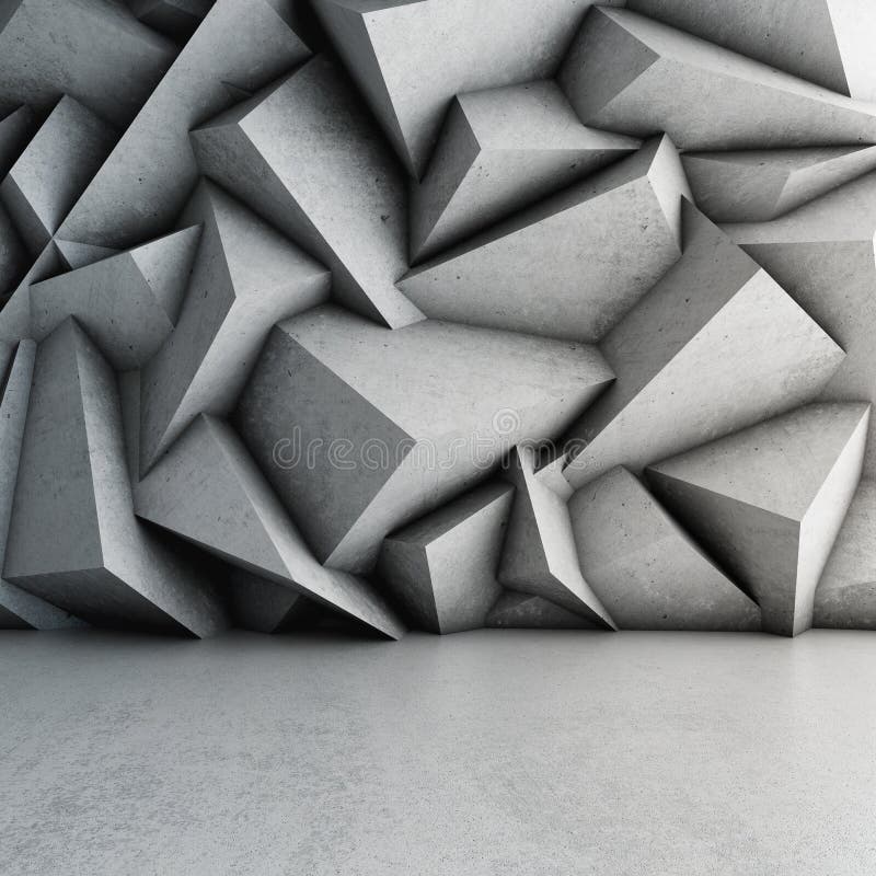 Architectural Design of Walls Stock Illustration - Illustration of ...