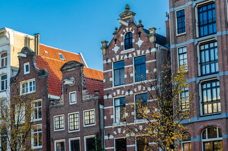 Architectural Detail in Amsterdam, the Netherlands Stock Image - Image ...