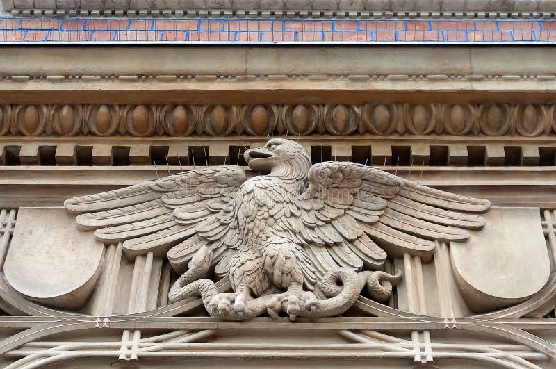 Architectural Detail Eagle Devouring Snake Stock Photos - Free ...