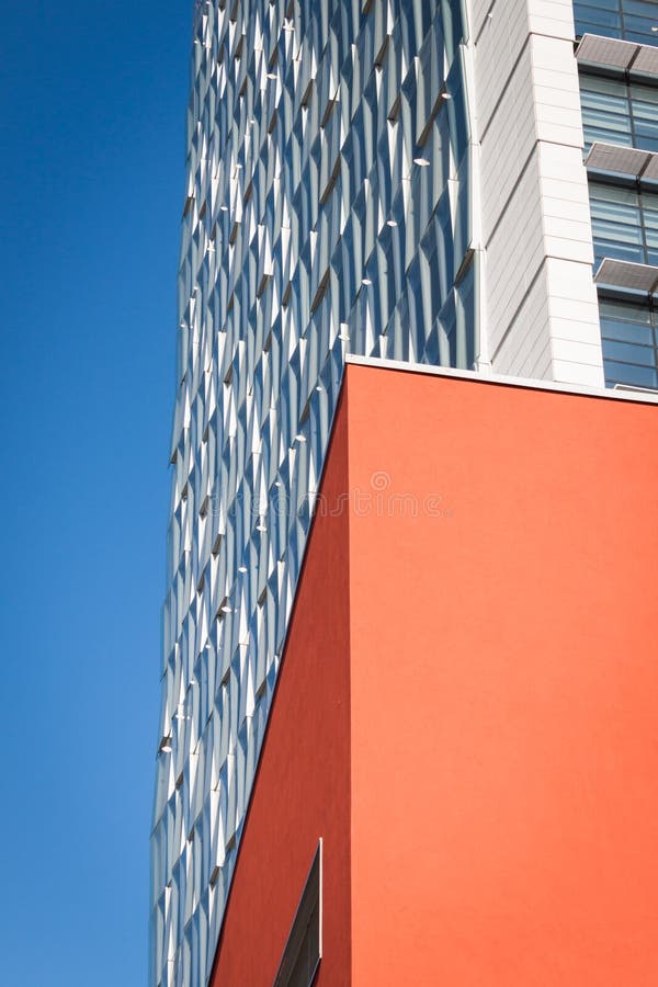 Architectural Detail of a Modern Building Stock Photo - Image of city ...