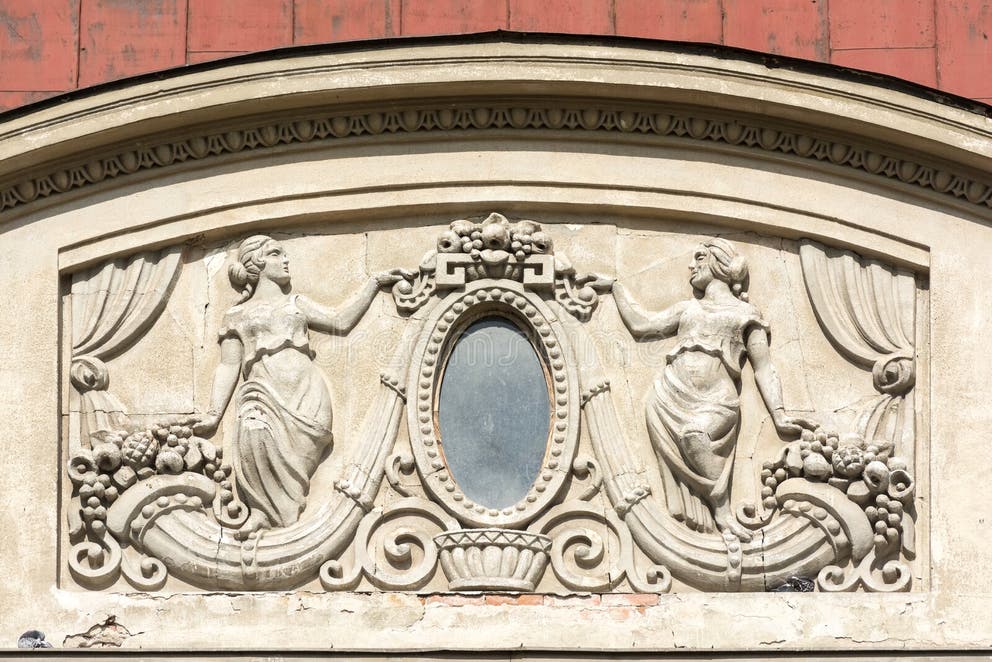 Architectural Detail on the Polytechnic University of Timisoara Stock ...