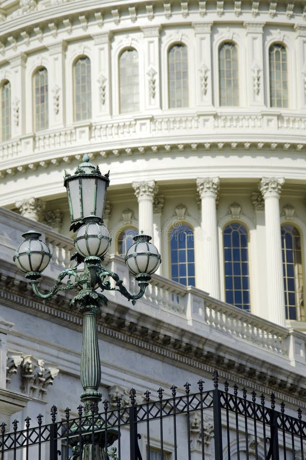 Architectural Detail of US Capitol Building Stock Image - Image of ...