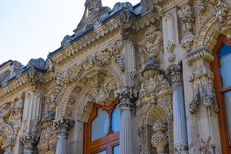 Architectural Details of Ihlamur Pavilion or Ihlamur Kasri in Besiktas ... Architectural Details of Ihlamur Pavilion or Ihlamur Kasri in Besiktas ...