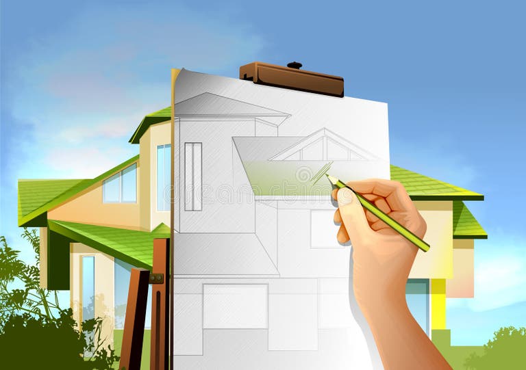 Elevation Drawings Stock Illustrations – 420 Elevation Drawings Stock ...