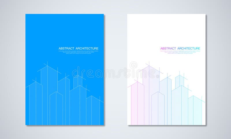 Architectural Drawing with Building Construction for the Book Cover ...