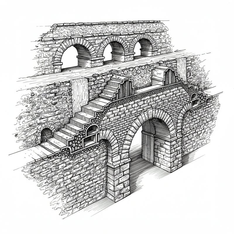 Engineering Architectural Structures Stock Illustrations – 2,958 ...