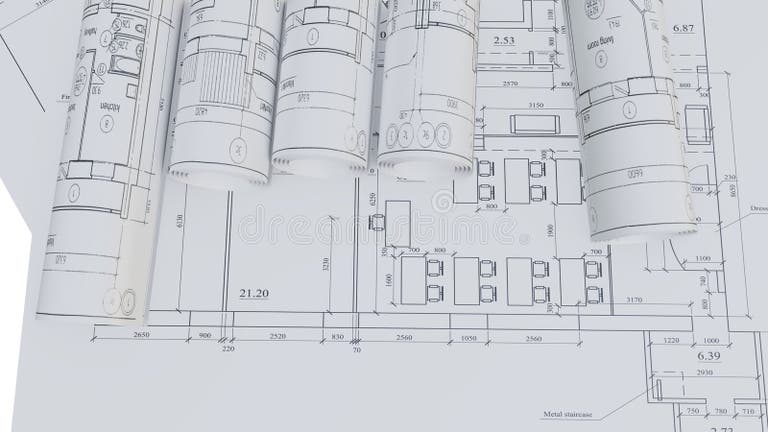 Rolled Architectural Stock Illustrations – 523 Rolled Architectural ...