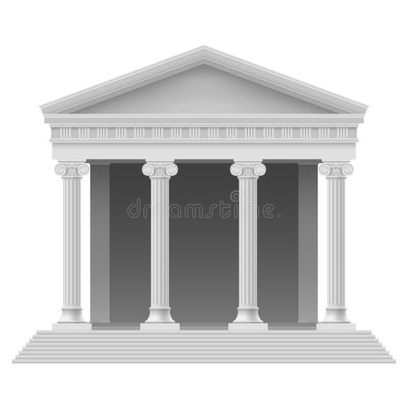 Architectural Element Portico Stock Illustrations – 149 Architectural ...