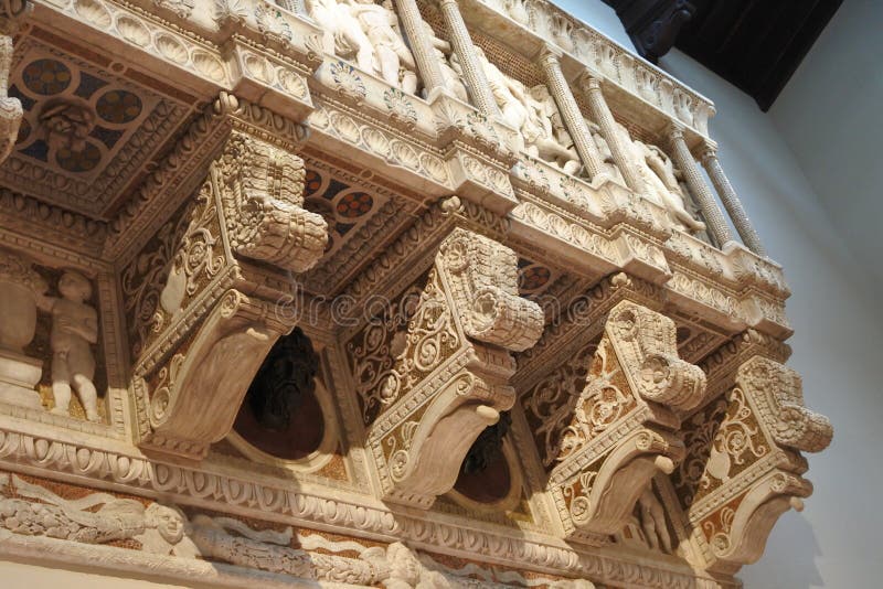 Architectural Element with Stone Relief Editorial Image - Image of ...