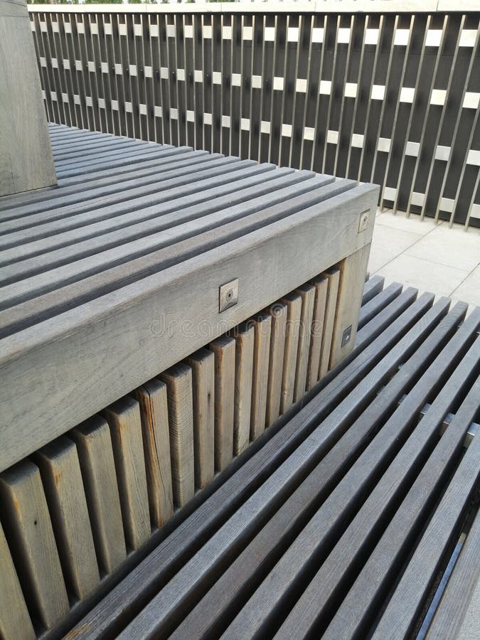 Building Wall Made from Wood and Silver Metal Stock Photo - Image of ...