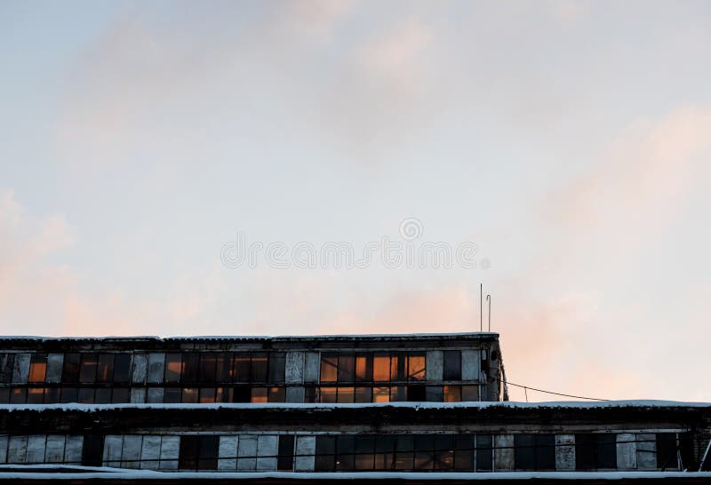 Architectural Elements Modern Built Structure Over Sky Stock Photo ...