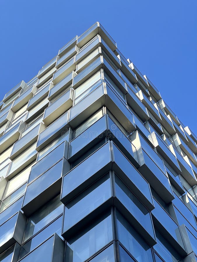 Architectural Elements of a Modern Office Building. Tbilisi. Georgia ...