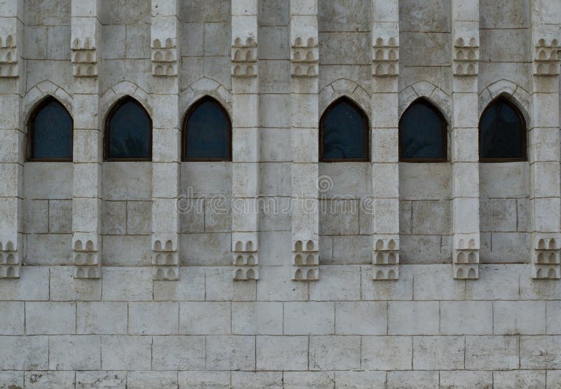 Architectural Elements of Mosque El Mustafa in Sharm El Sheikh. Stock ...
