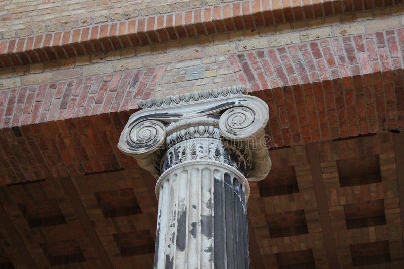 Architectural Elements Column and Details Stock Image - Image of ...