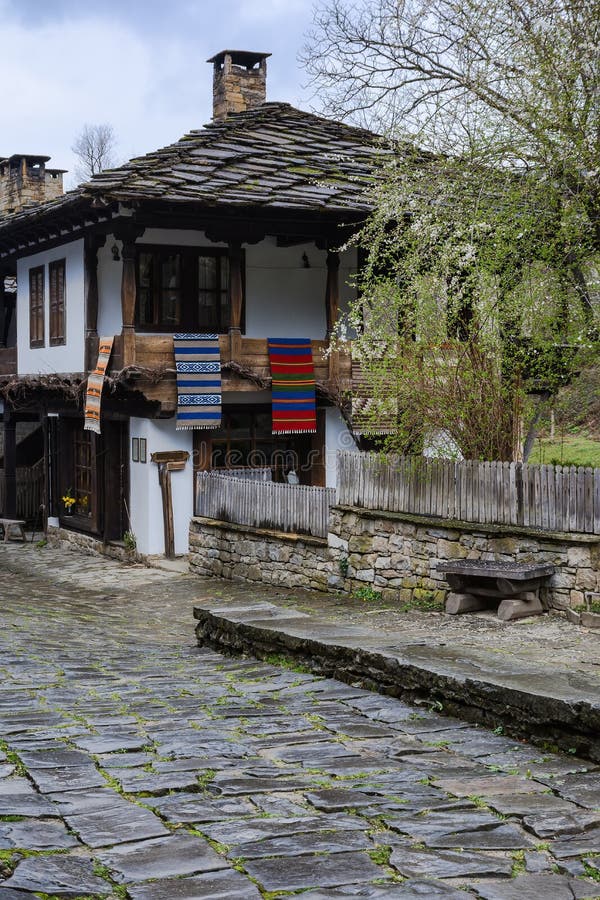 Architectural Ethnographic Complex Etara, Bulgaria Stock Photo - Image ...