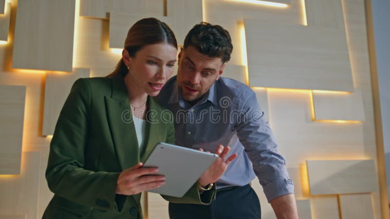 Architectural Experts Discussing Plan Construction Object in Office ...