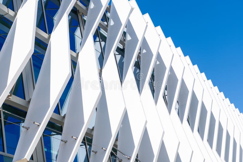 Architectural Exterior Detail. Structural Exterior Fragment. Modern ...